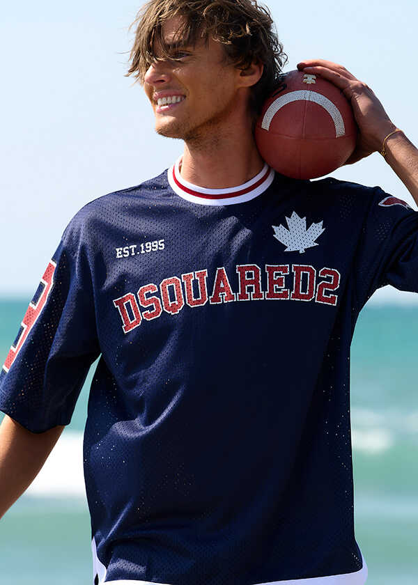 FOCUS BRAND vol.215 夏の開放感をスポーティに飾れる〈ディースクエアード〉の新作ラインナップ！ | Safari Lounge