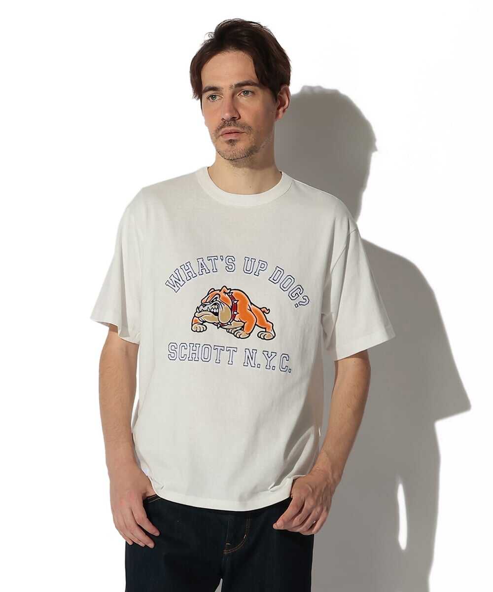 ワッツアップドッグ プリントTシャツ | ショット | Safari Lounge